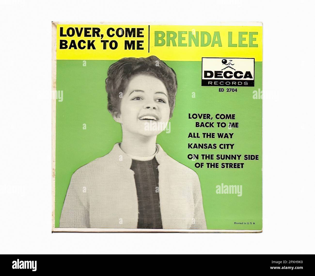 Brenda lee record hi-res stock photography and images - Alamy