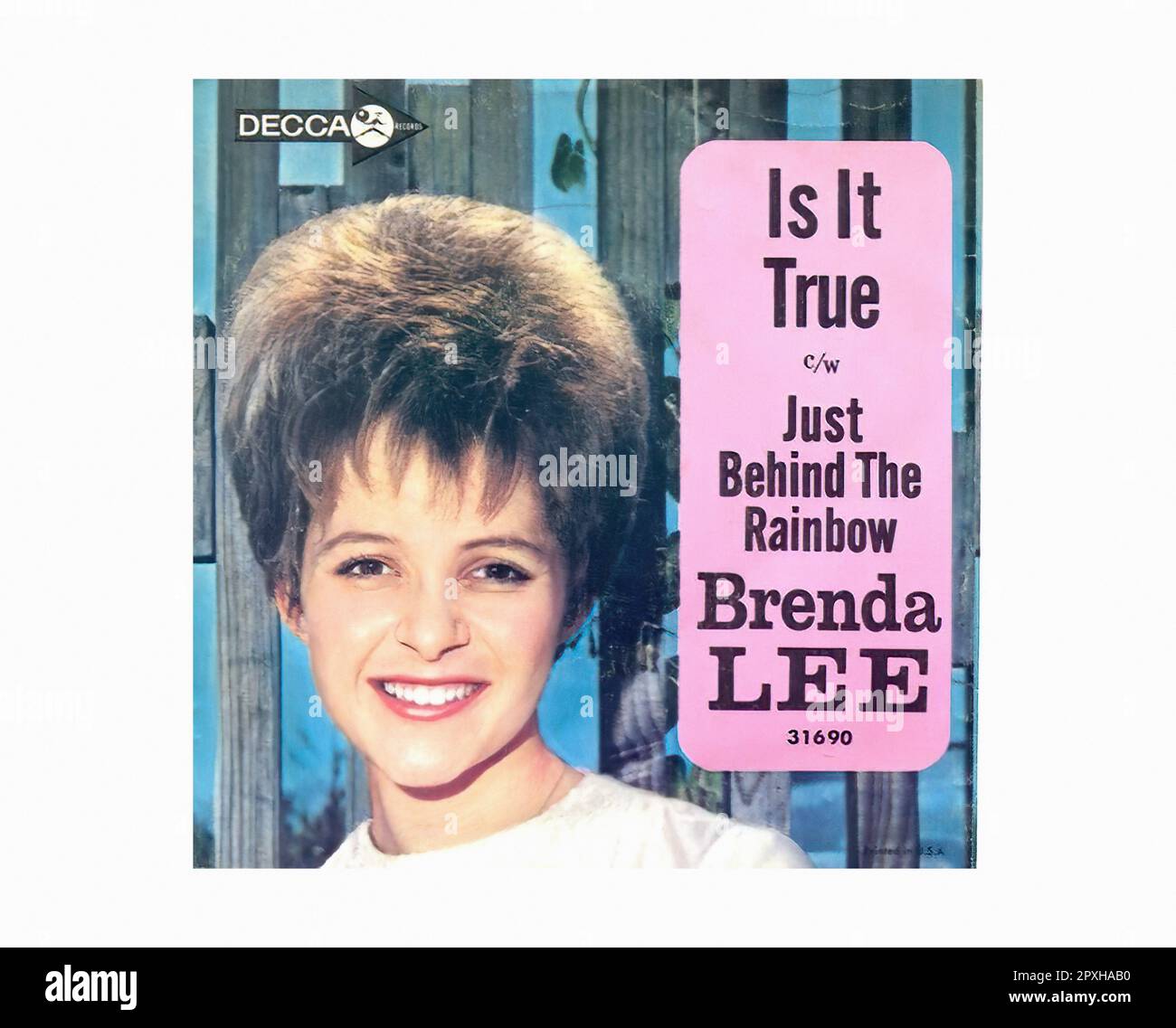 Lee Brenda - 1964 10-2 A - Vintage 45 R.P.M Music Vinyl Record Stock ...