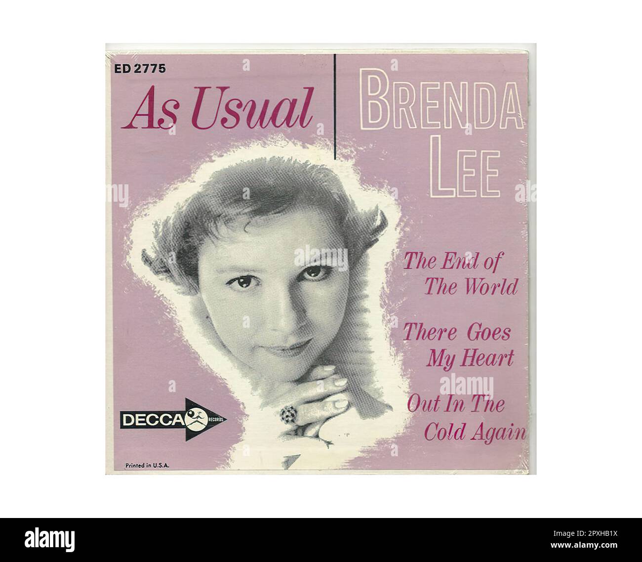 Lee Brenda 1964 03 - Extended Play 45 R.P.M - Vintage Vinyl Music ...