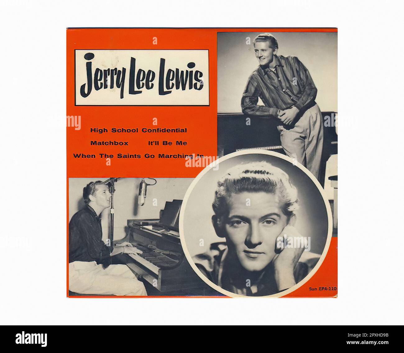 Lewis Jerry Lee - 1958 01-2 A - Vintage 45 R.P.M Music Vinyl Record ...