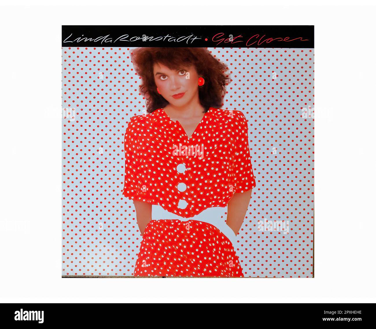 Linda Ronstadt - Get Closer - Vintage L.P Music Vinyl Record Stock ...