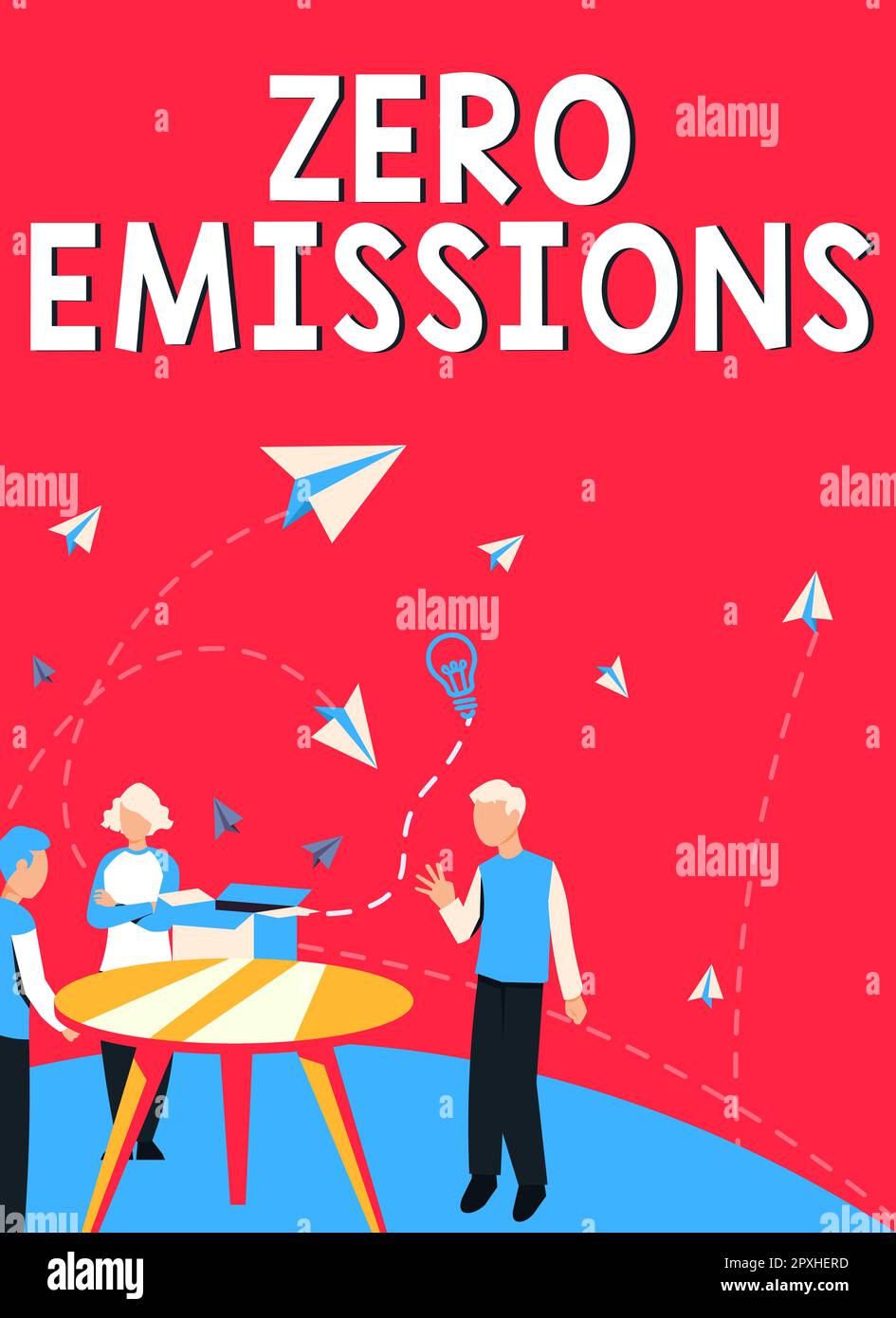 Hand writing sign Zero Emissions, Business overview emits no waste ...