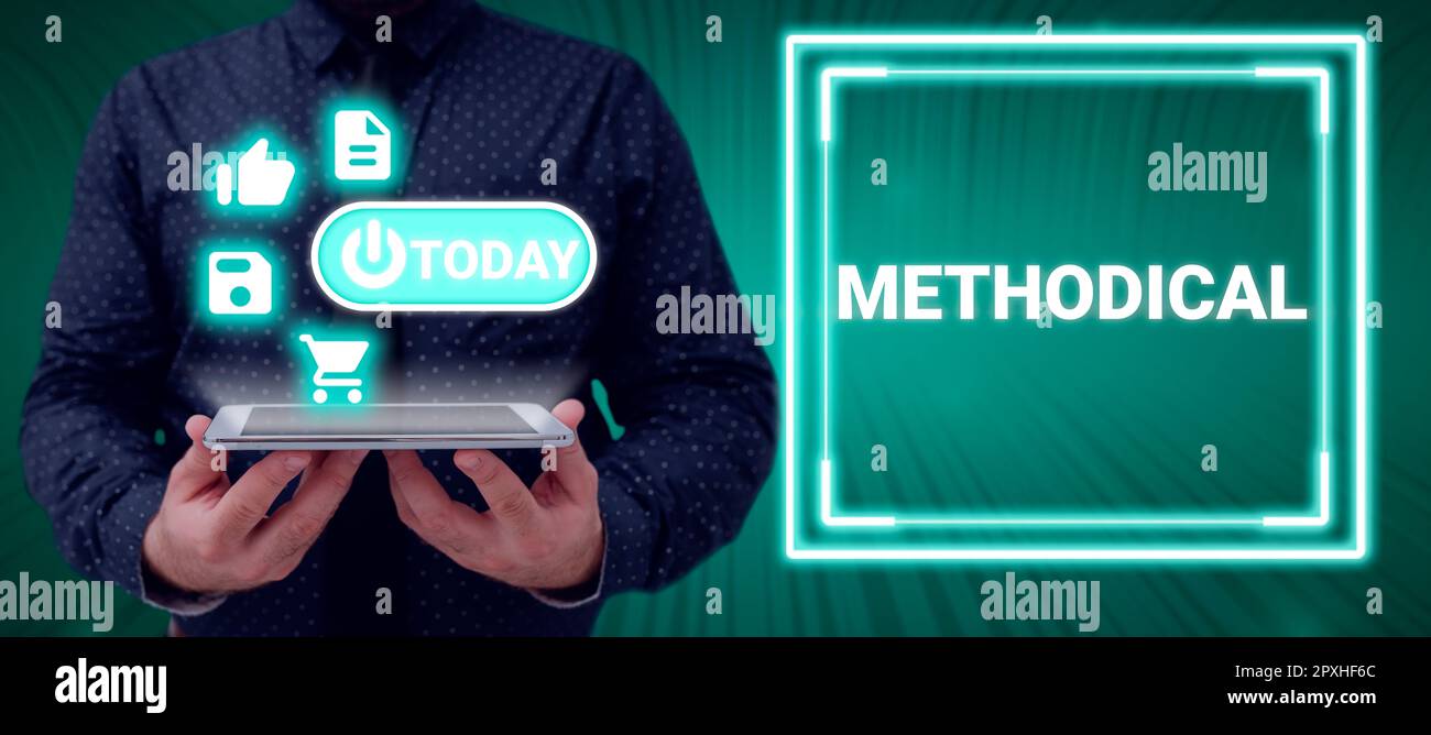Handwriting text Methodical, Word for System of Methods used in a study ... Handwriting text Methodical, Word for System of Methods used in a study ...