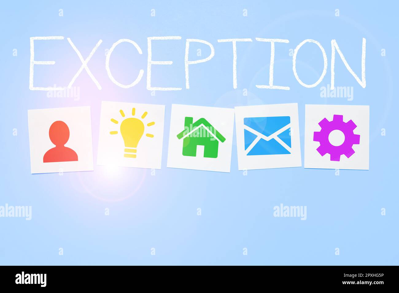 Conceptual display Exception, Business approach person or thing that is ...