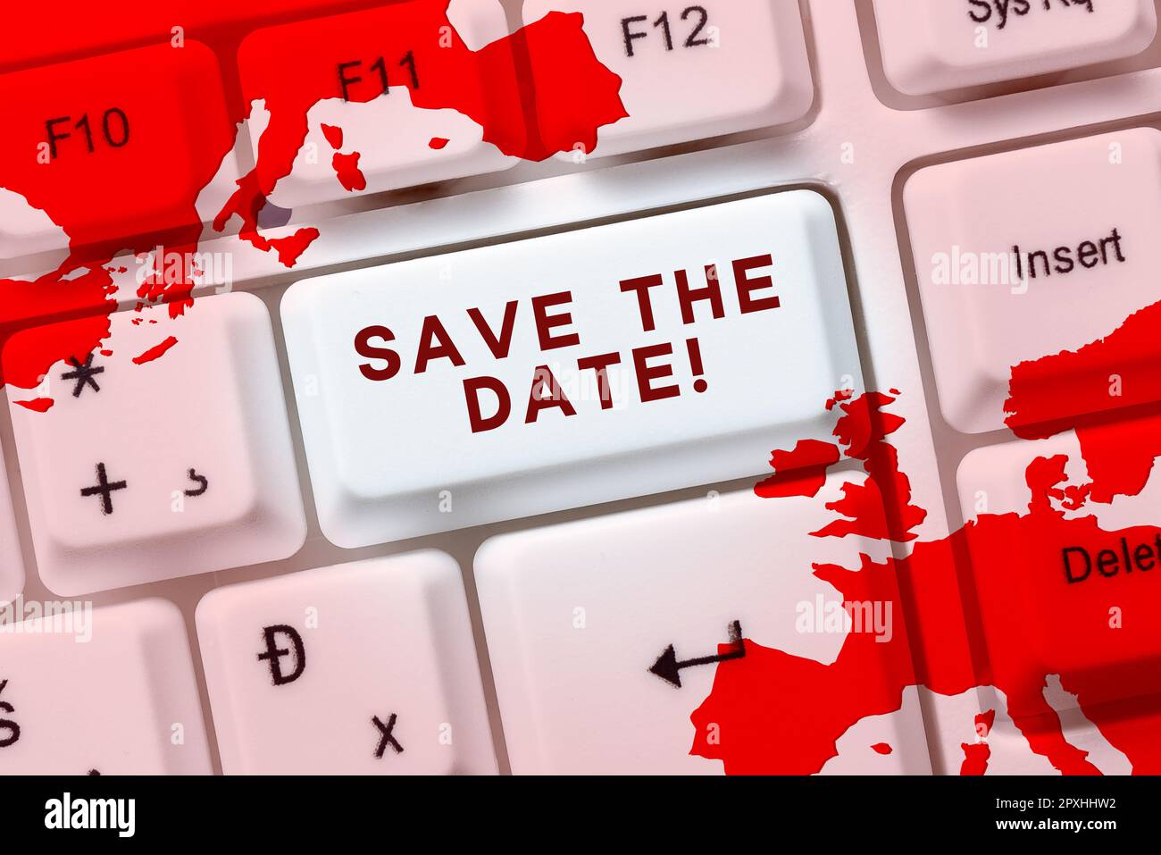 Conceptual caption Save The Date, Word Written on Remembering the ...