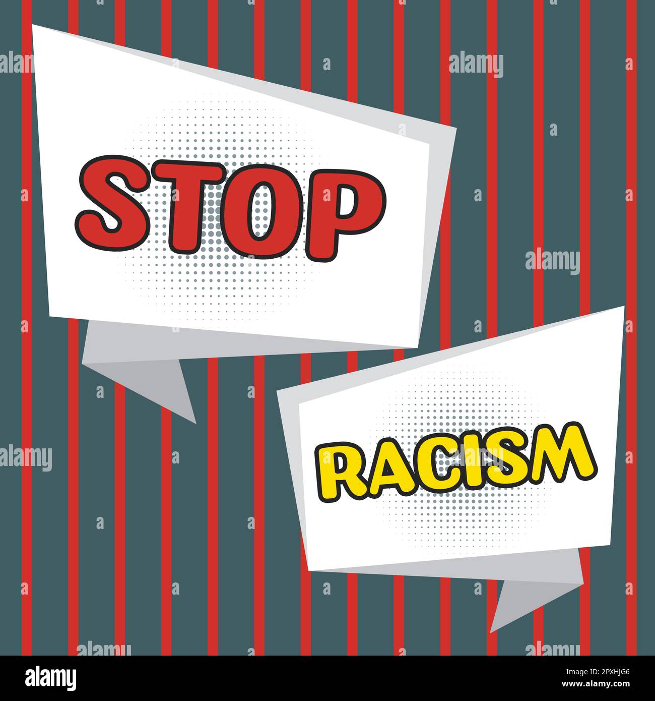 Stop Racial Discrimination Signs