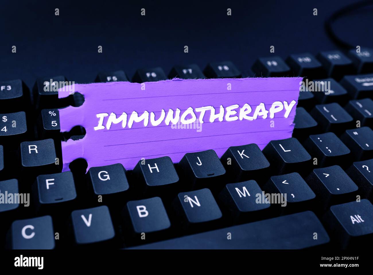 Conceptual display Immunotherapy, Concept meaning treatment or ...