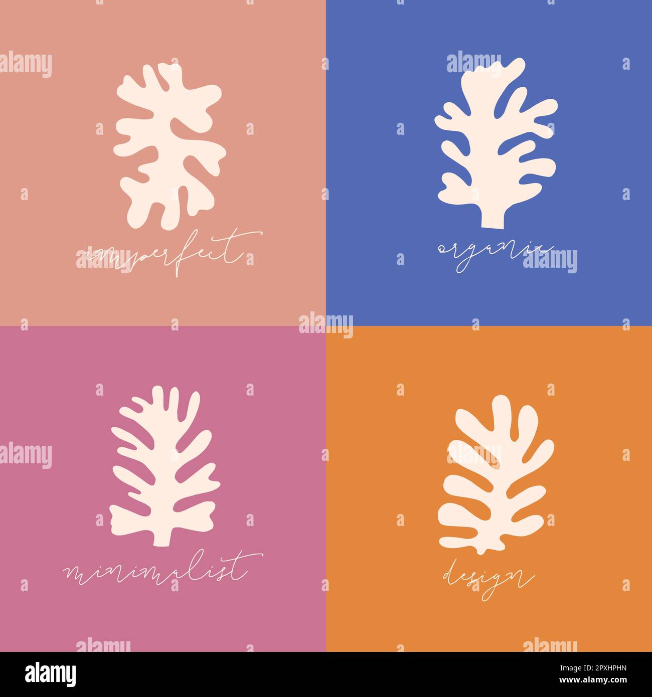 Minimalist design inspired by Henri Matisse. Modern art Matisse simple ...