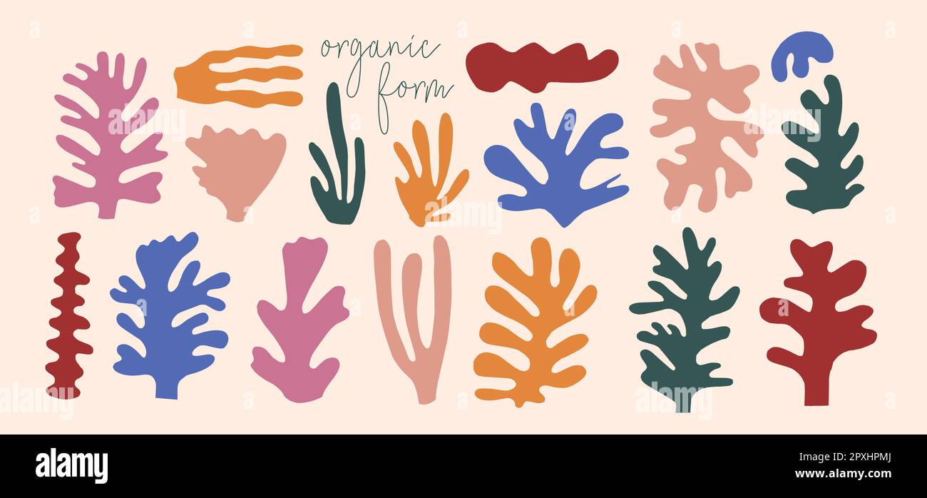 Minimalist design inspired by Henri Matisse. Modern art Matisse simple ...