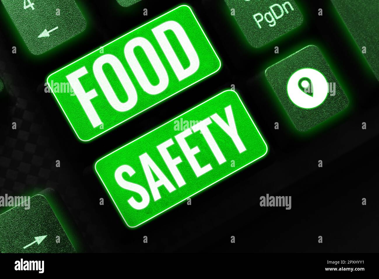Conceptual caption Food Safety, Concept meaning Conditions and ...