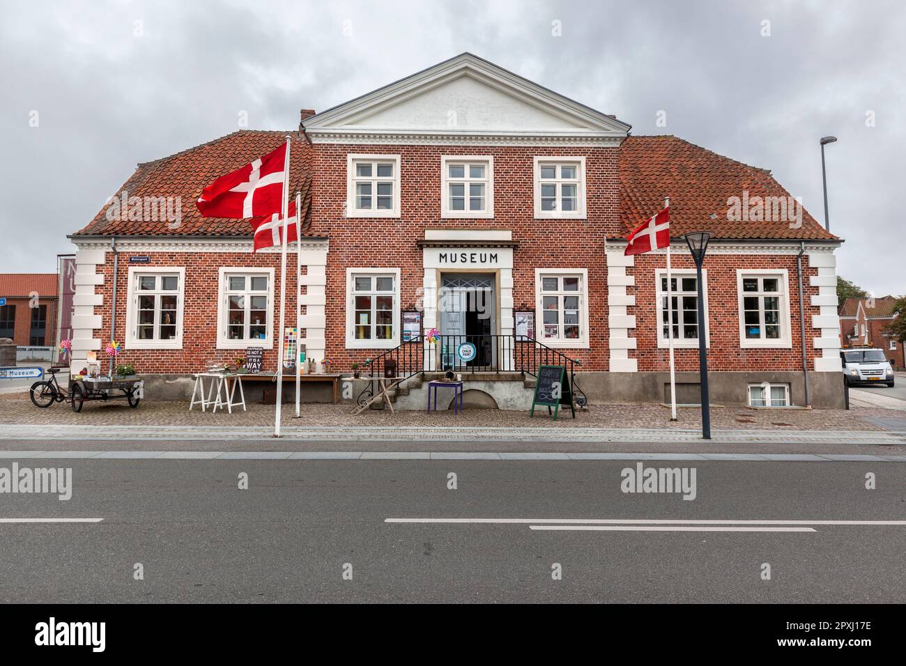 Ringkobing-Skjern Museum in central Ringkobing, Mittjylland, Denmark ...