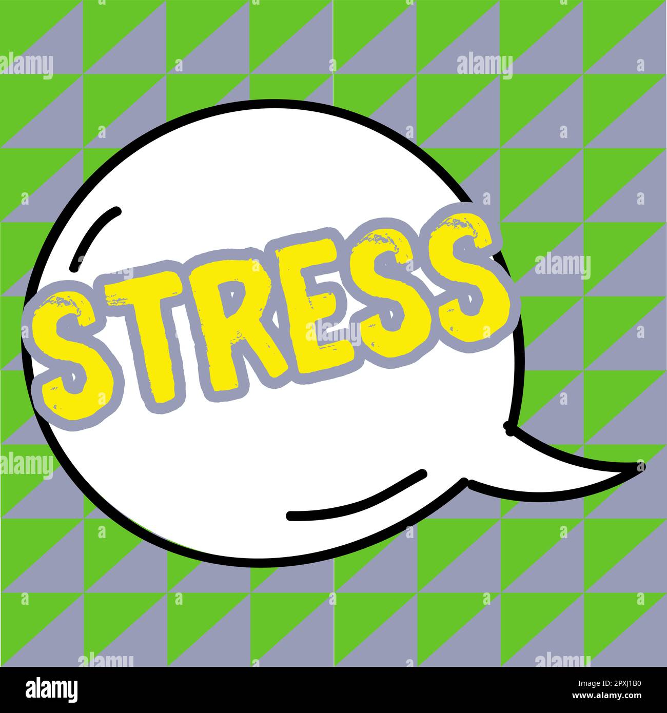 Hand writing sign Stress, Word Written on a physical chemical or ...