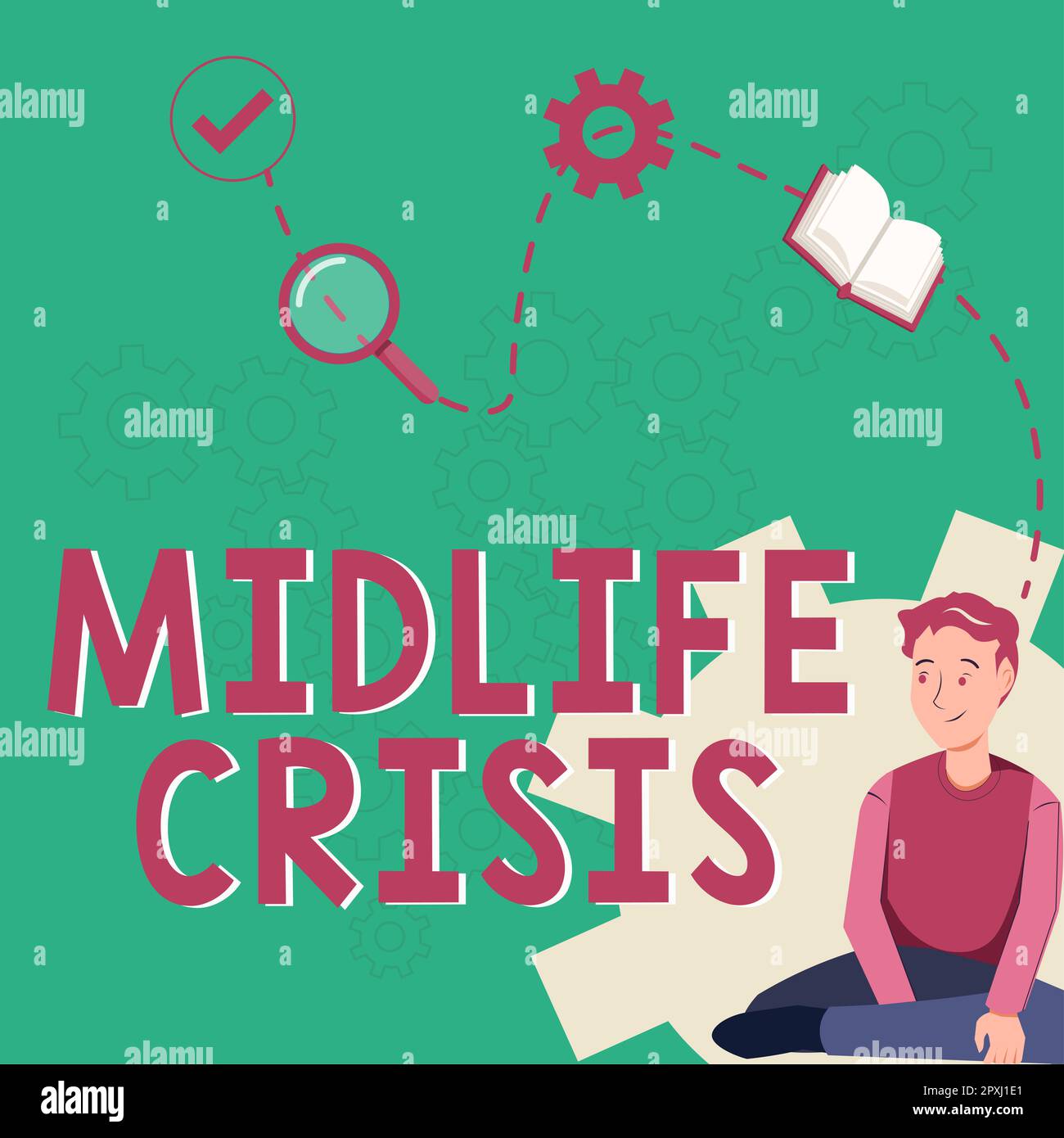 Text showing inspiration Midlife Crisis, Business concept Software ... Text showing inspiration Midlife Crisis, Business concept Software ...
