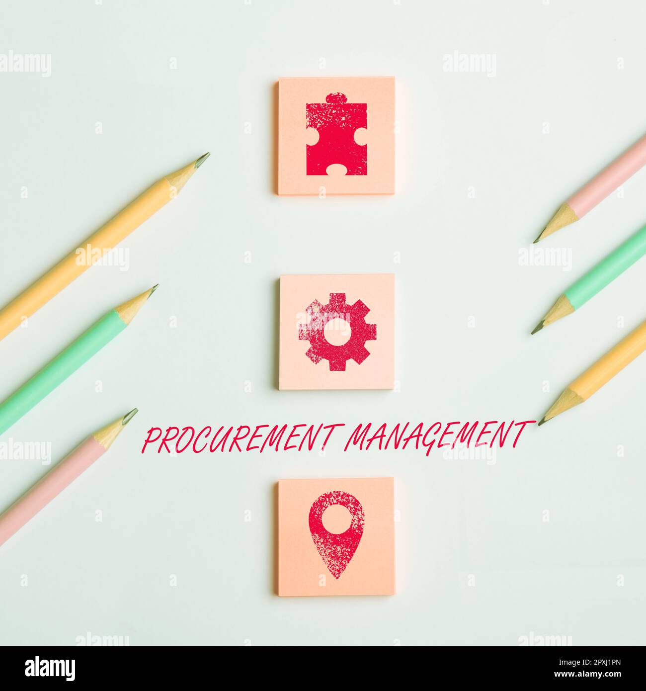 Hand writing sign Procurement Management, Business approach buying ...