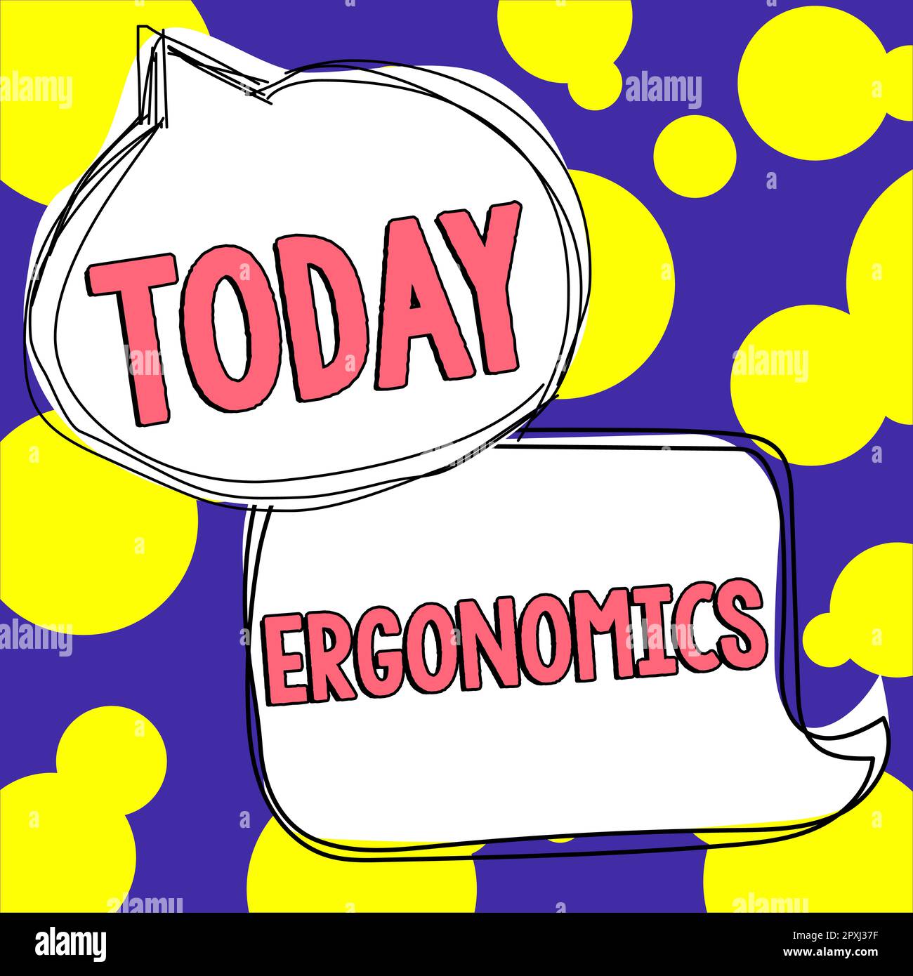 Text showing inspiration Ergonomics, Word Written on fitting or ...