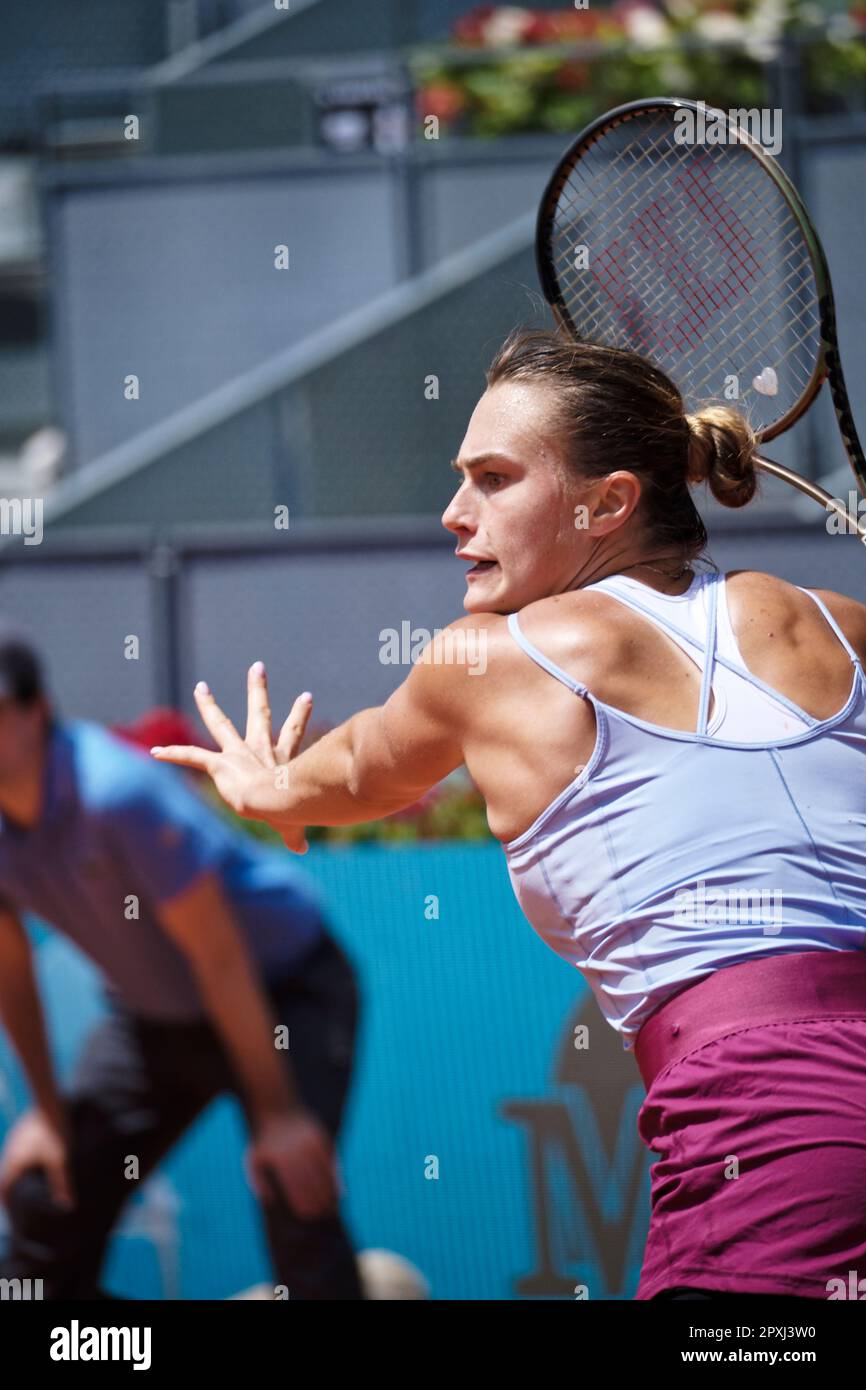 Madrid, Spain. 02nd May, 2023. Tennis: Mutua Madrid Open tennis ...
