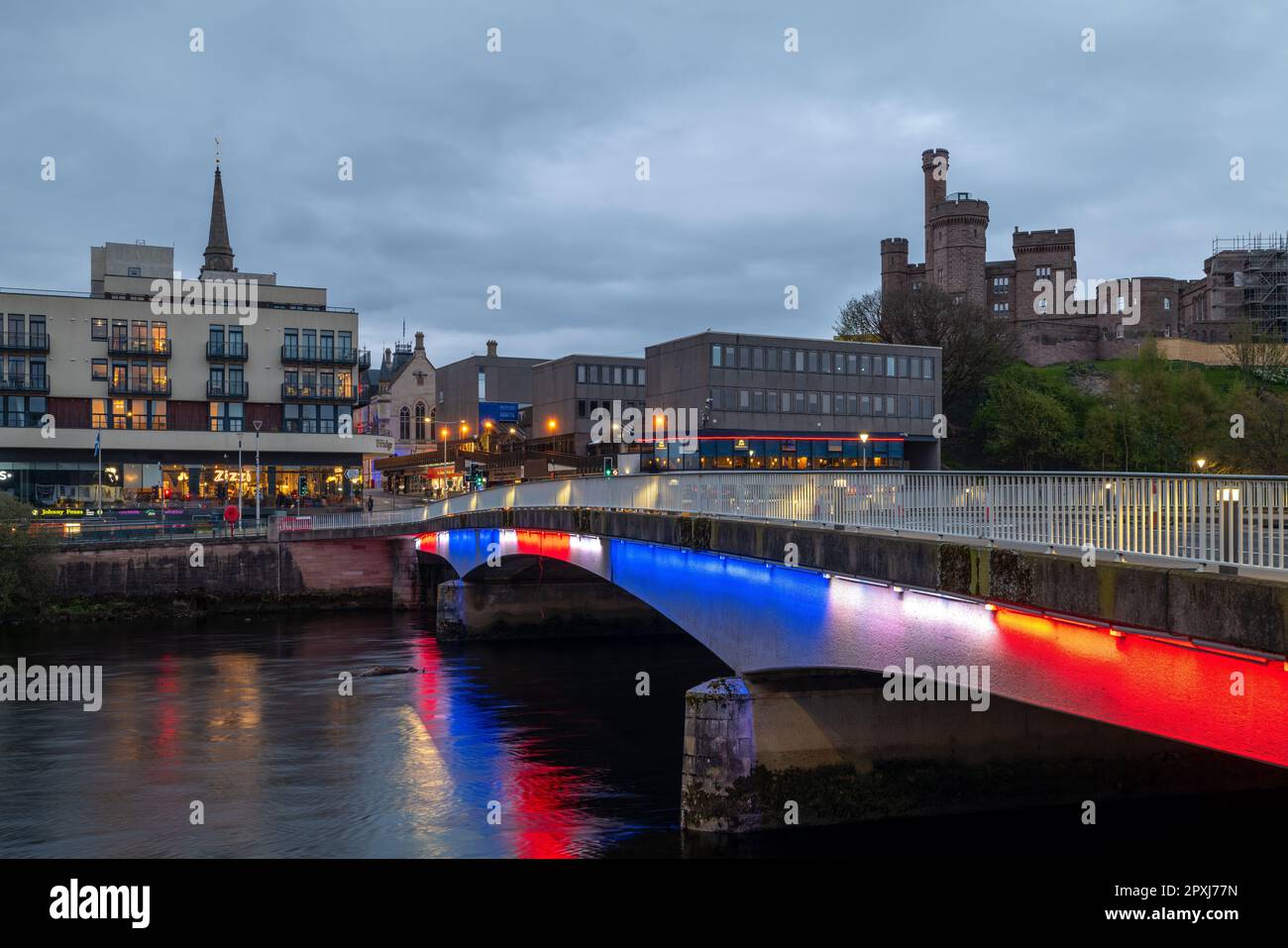 Ness Bridge, Inverness, Highlands and Islands, UK. 1st May, 2023. This ...