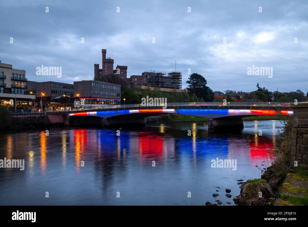 Ness Bridge, Inverness, Highlands and Islands, UK. 1st May, 2023. This ...