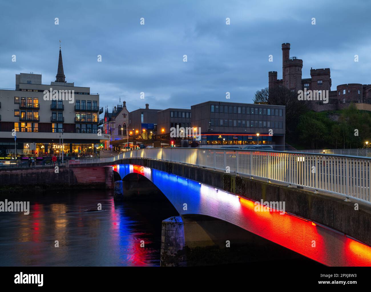 Ness Bridge, Inverness, Highlands and Islands, UK. 1st May, 2023. This ...