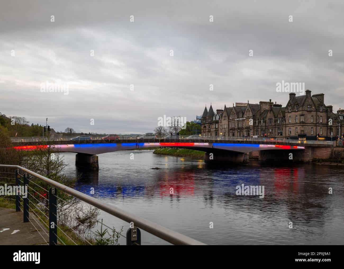 Ness Bridge, Inverness, Highlands and Islands, UK. 1st May, 2023. This ...