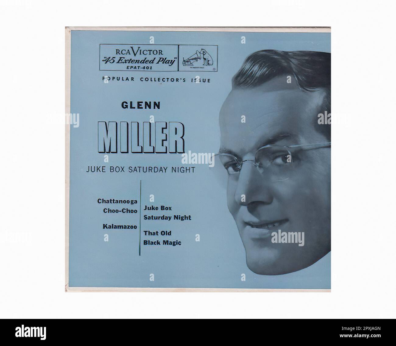 Miller Glenn - 1952 A - Vintage 45 R.P.M Music Vinyl Record Stock Photo ...