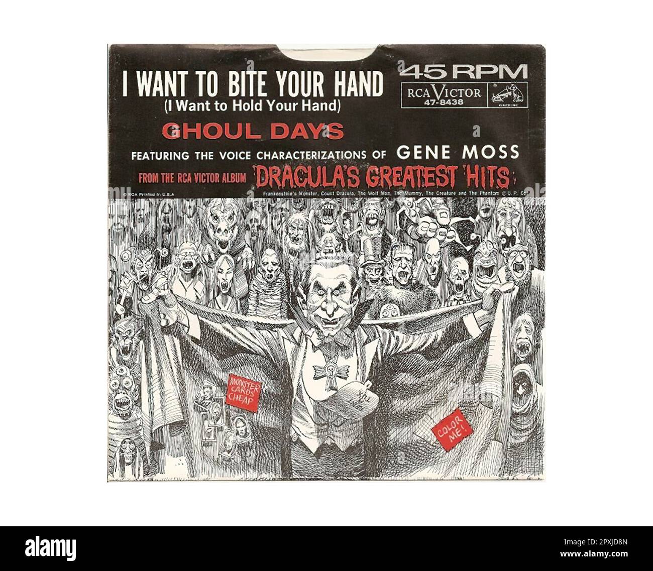 Moss, Gene - Rca 8438 - I Want To Bite Your Hand - Ps - Vintage Vinyl ...