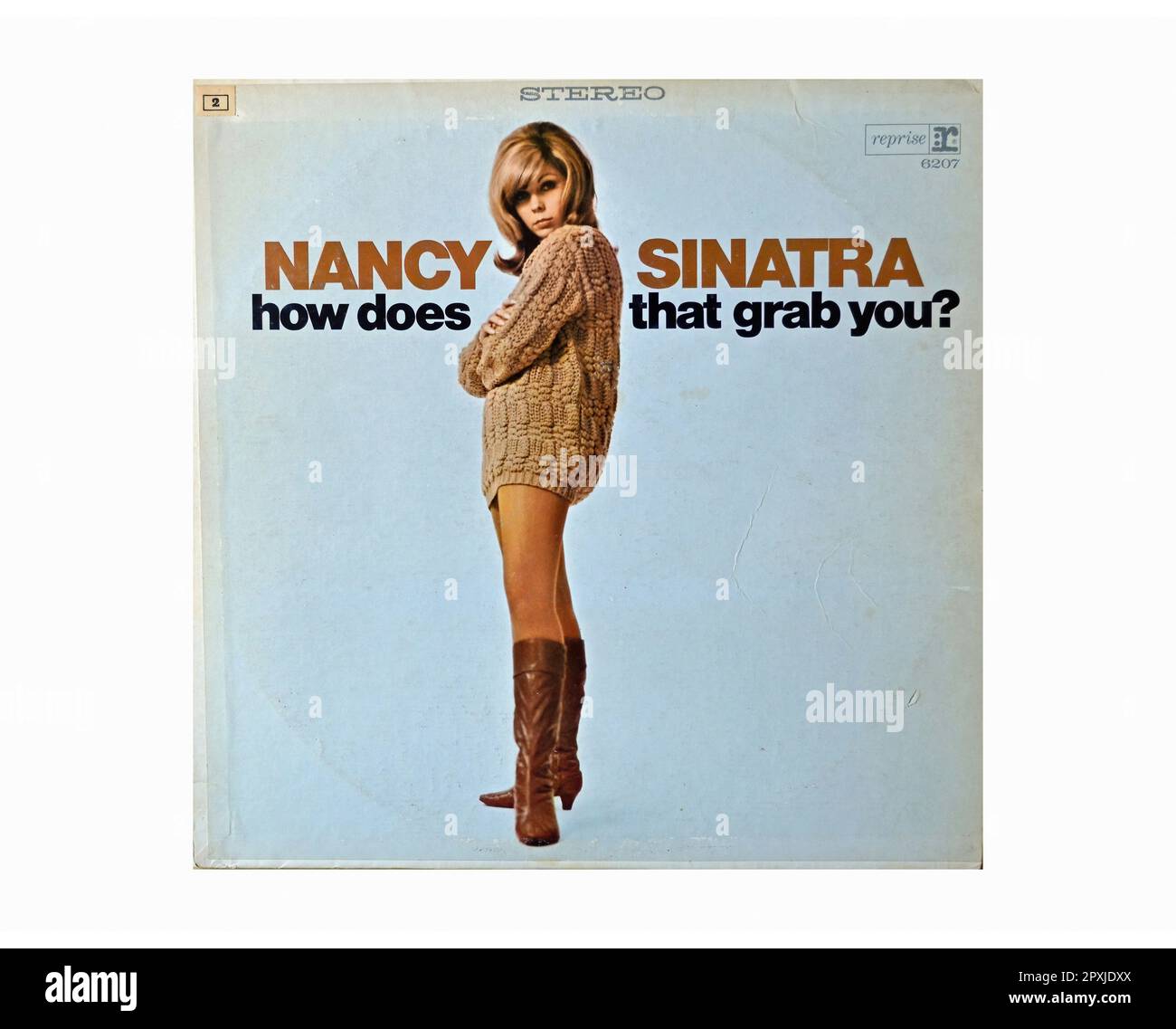 Nancy Sinatra - How Does That Grab You - Vintage L.P Music Vinyl Record Stock Photo - Alamy