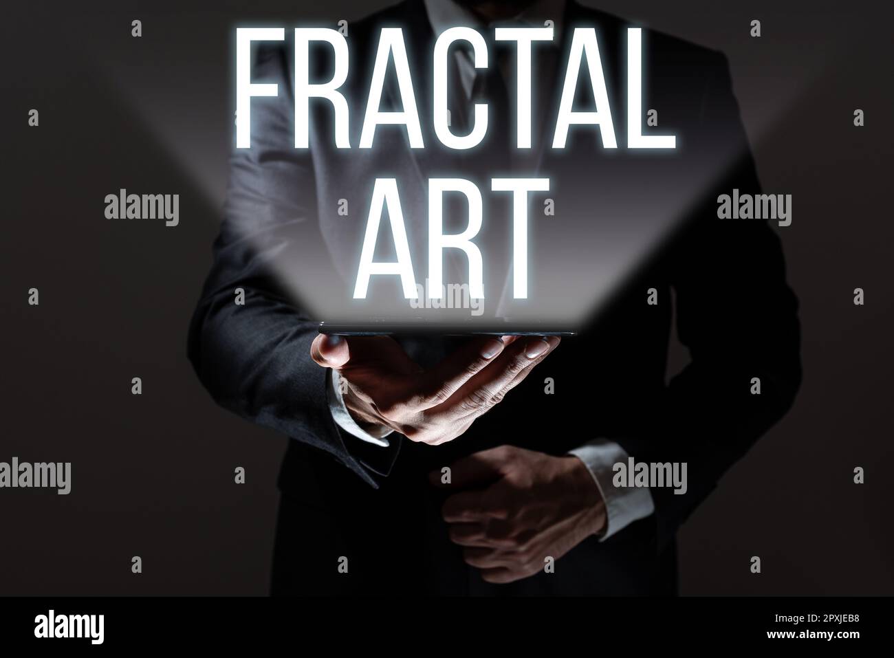 Hand writing sign fractal hi-res stock photography and images - Alamy