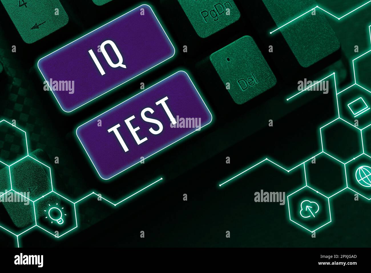 Text sign showing Iq Test, Business idea attempt to measure your ...