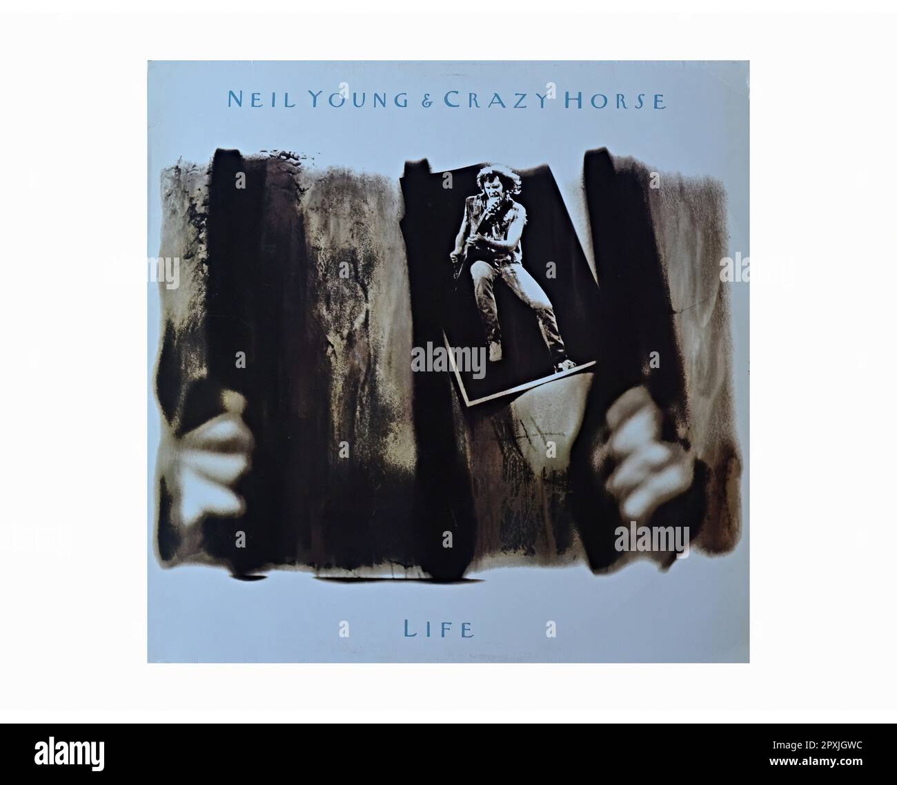 Neil Young & Crazy Horse - Life - Vintage L.P Music Vinyl Record Stock ...