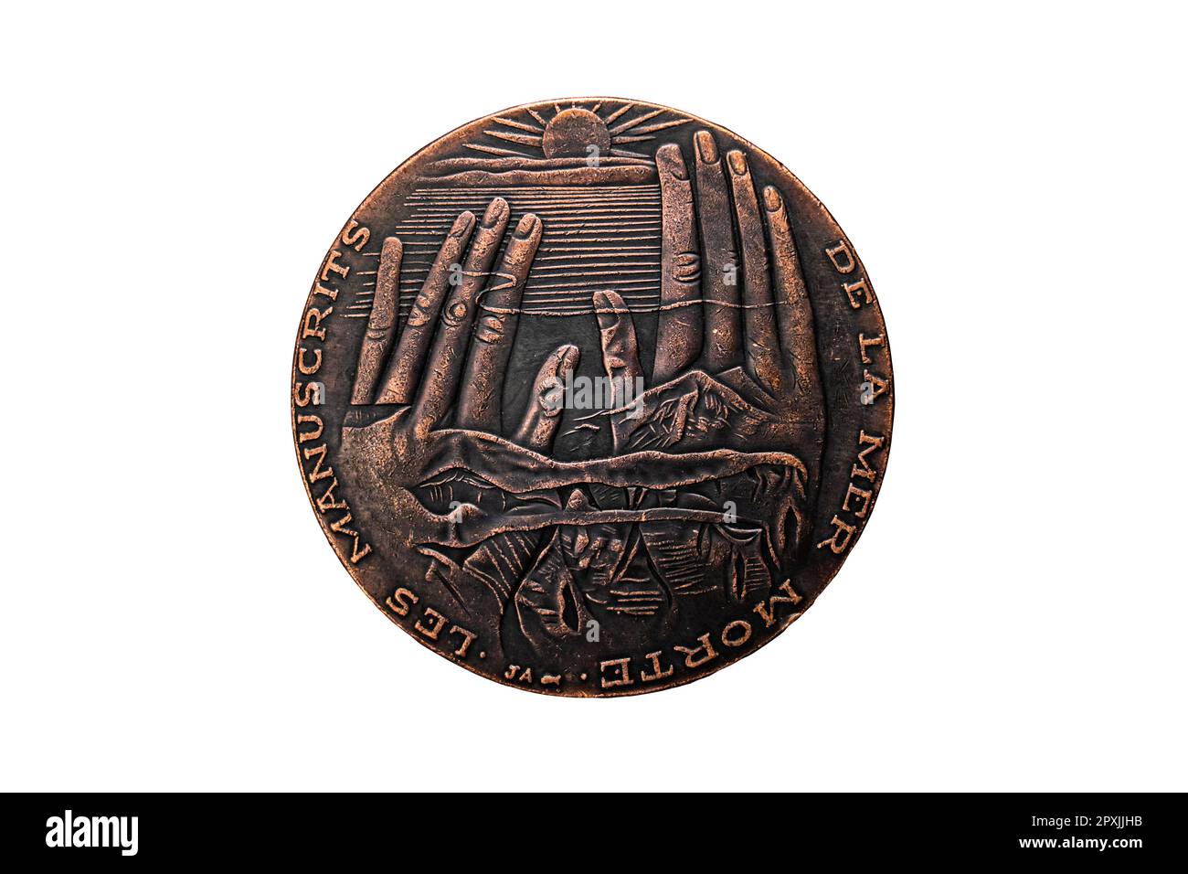 Historical old coin medallions from medieval times Stock Photo - Alamy