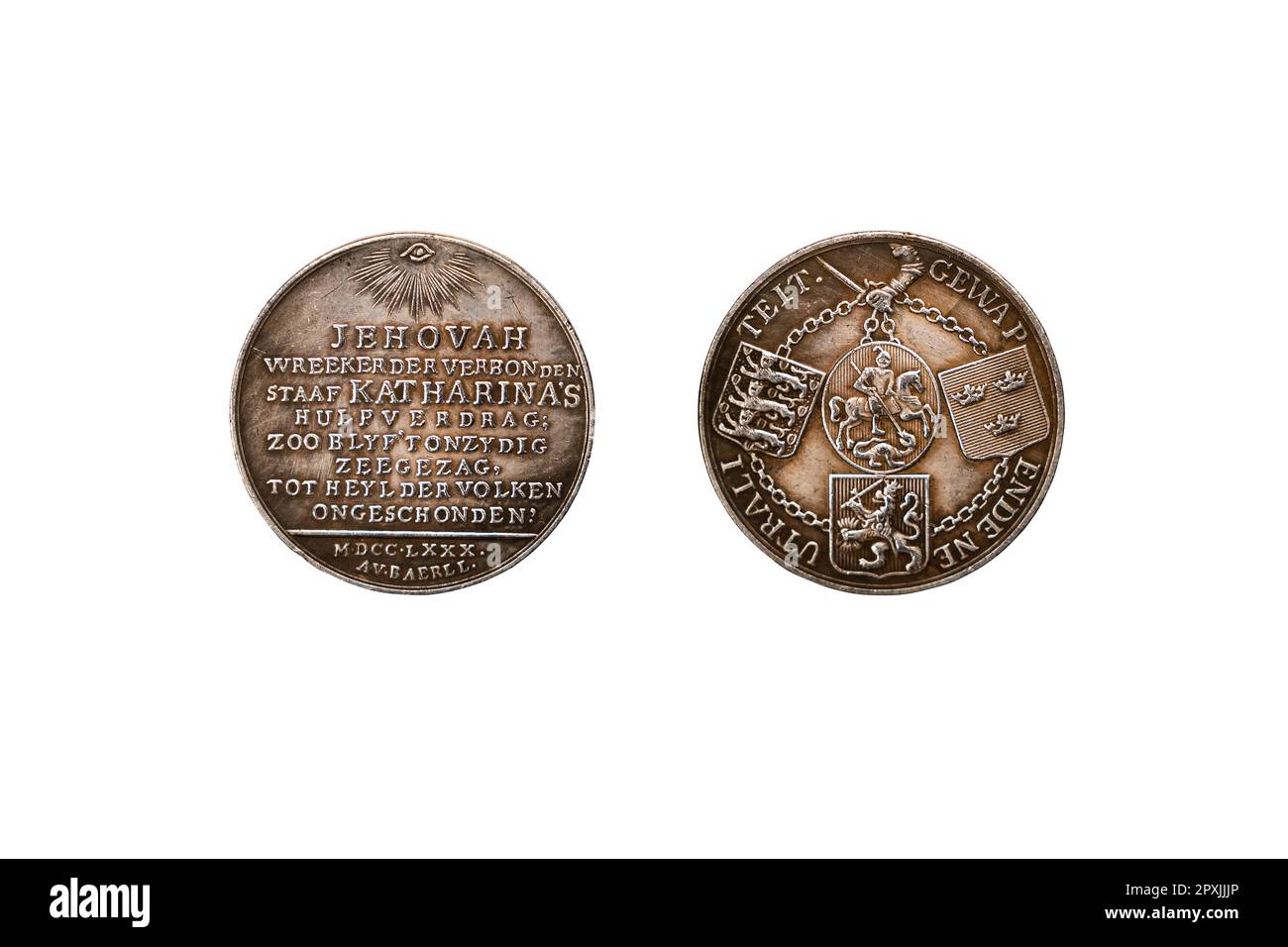 Historical old coin medallions from medieval times Stock Photo - Alamy
