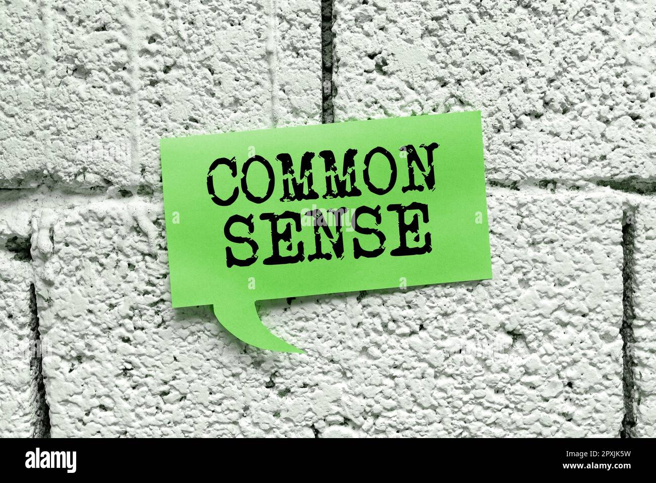 Writing displaying text Common Sense, Word Written on having good sense ...