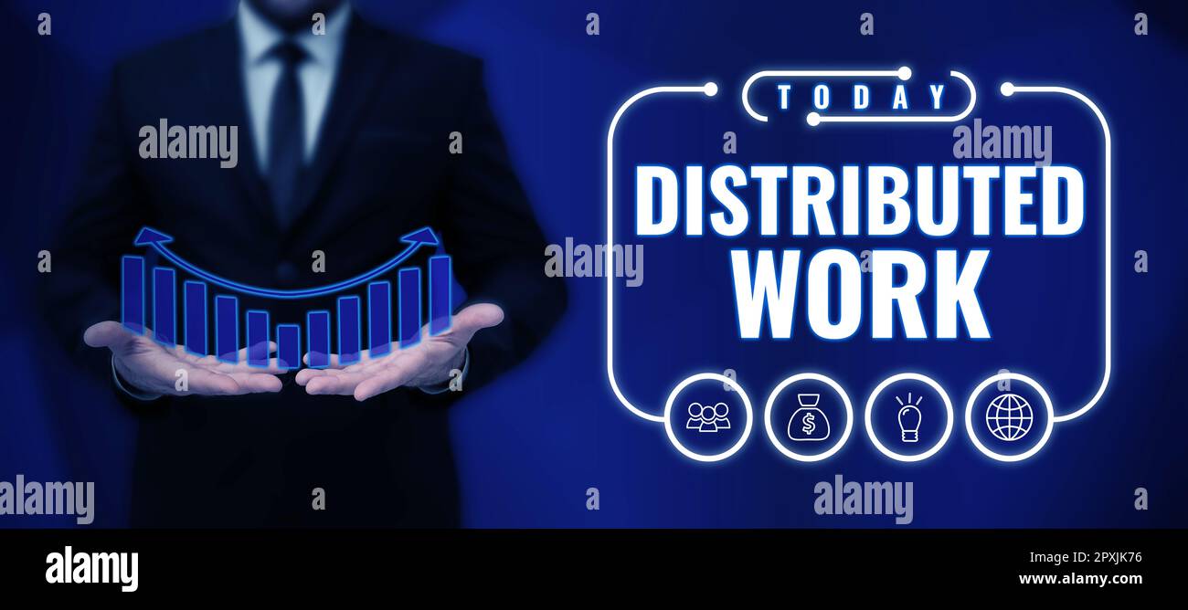 Writing Displaying Text Distributed Work Conceptual Photo Practiced By Enterprises Using