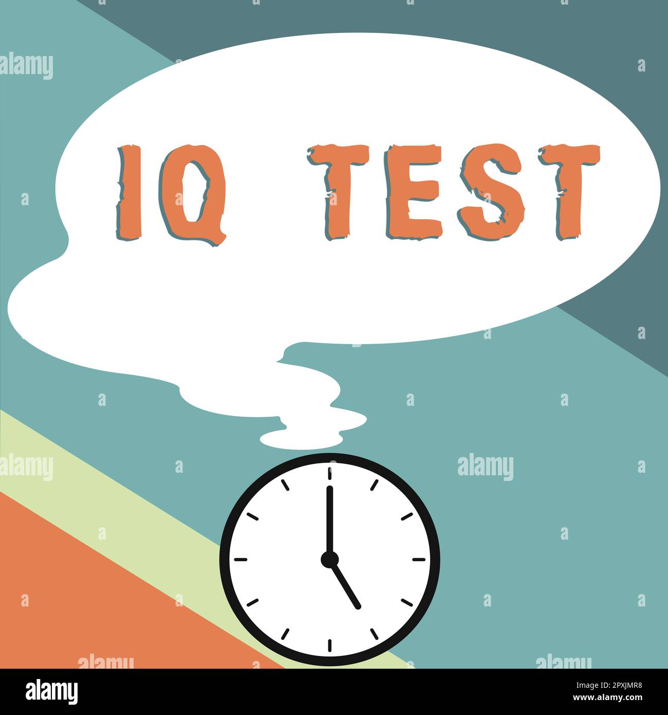 Handwriting text Iq Test, Internet Concept attempt to measure your ...