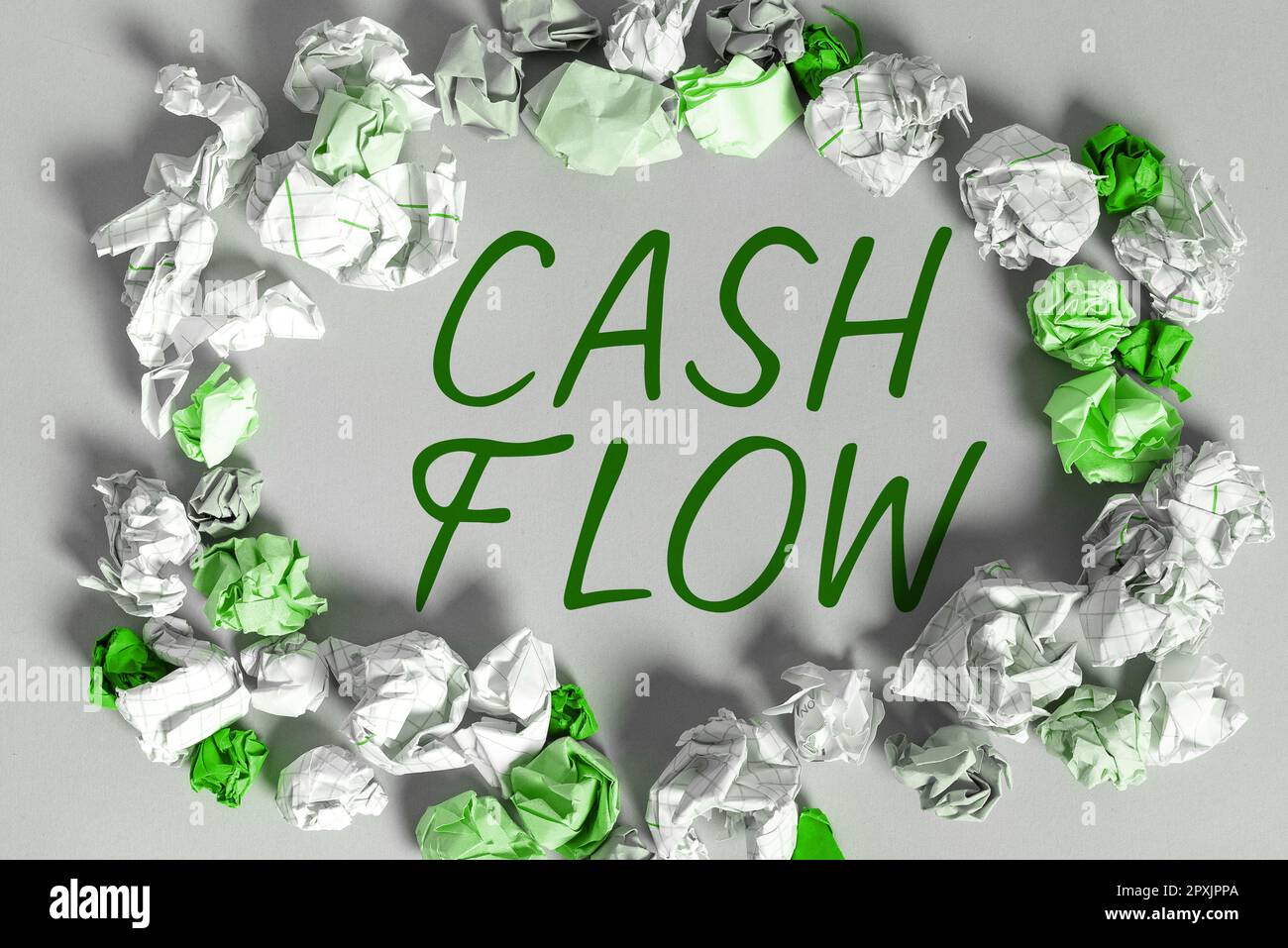 Text sign showing Cash Flow, Business showcase Movement of the money in ...