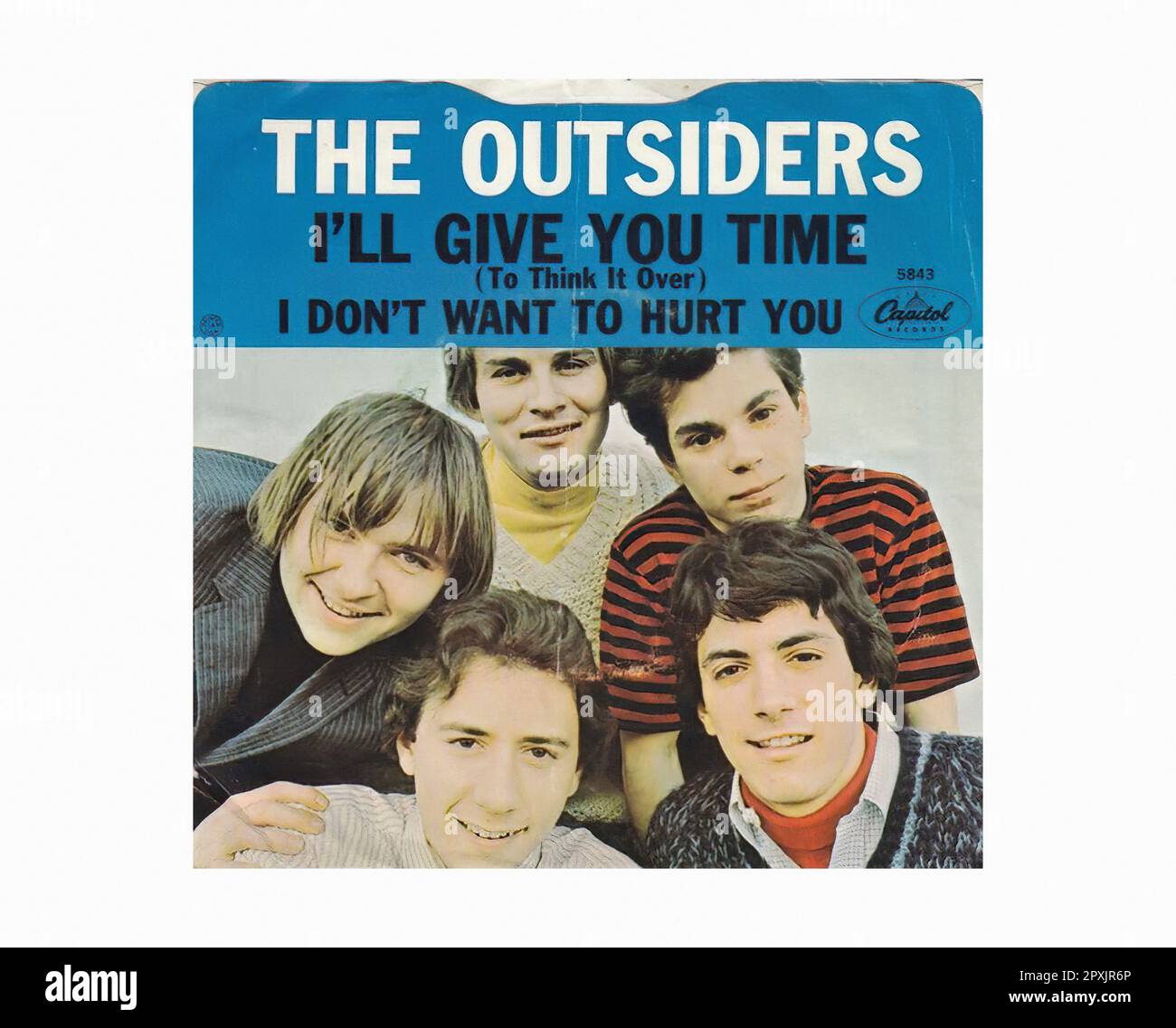 Outsiders - 1967 02 A - Vintage 45 R.P.M Music Vinyl Record Stock Photo ...