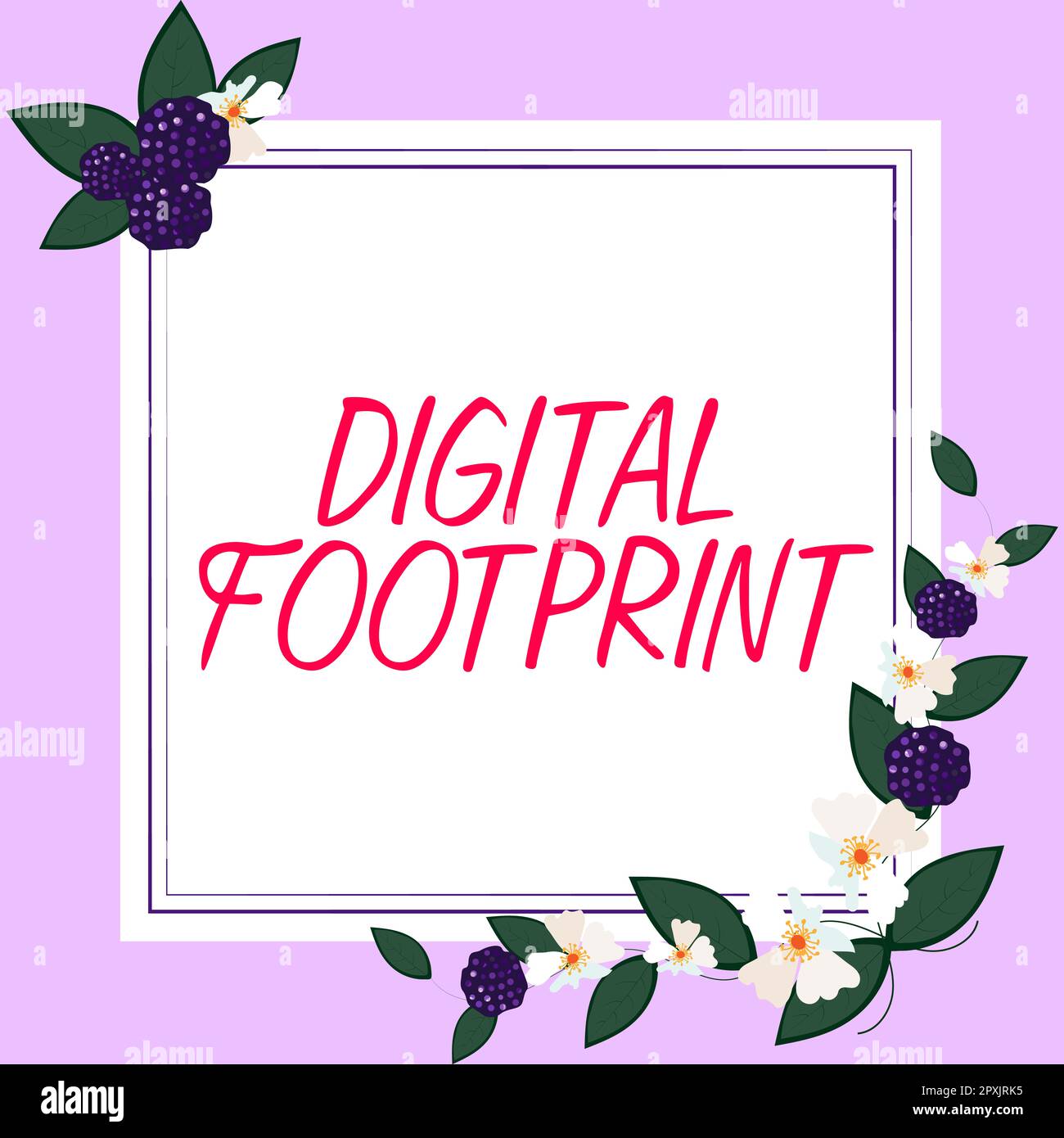 Text caption presenting Digital Footprint, Business approach uses ... Text caption presenting Digital Footprint, Business approach uses ...
