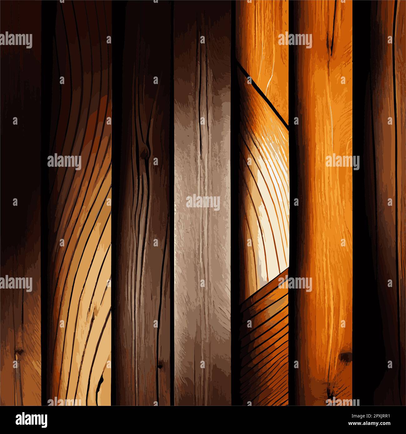 Realistic wood texture plank background, fiber texture pattern - Vector ...