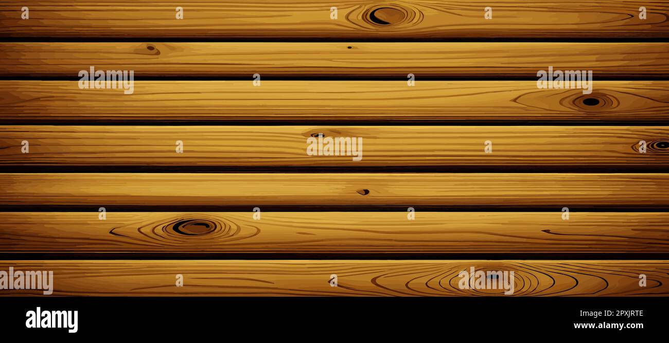 Realistic panoramic wood texture plank background, fiber texture ...
