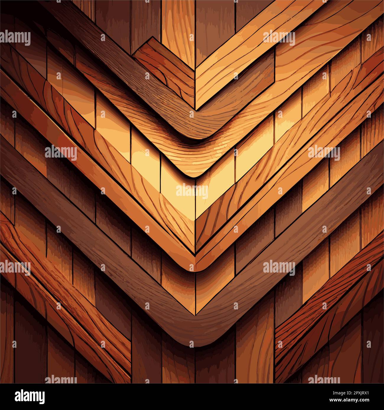 Realistic wood texture plank background, fiber texture pattern - Vector ...