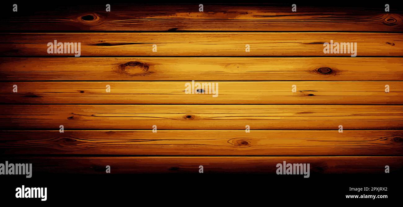 Realistic panoramic wood texture plank background, fiber texture ...
