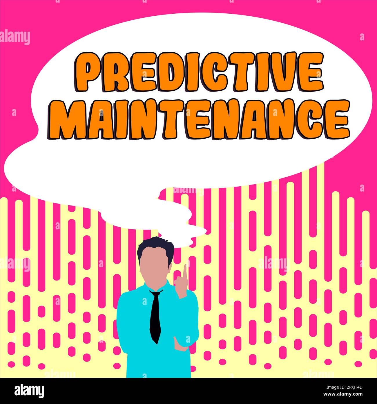 Sign displaying Predictive Maintenance, Internet Concept Predict when ...
