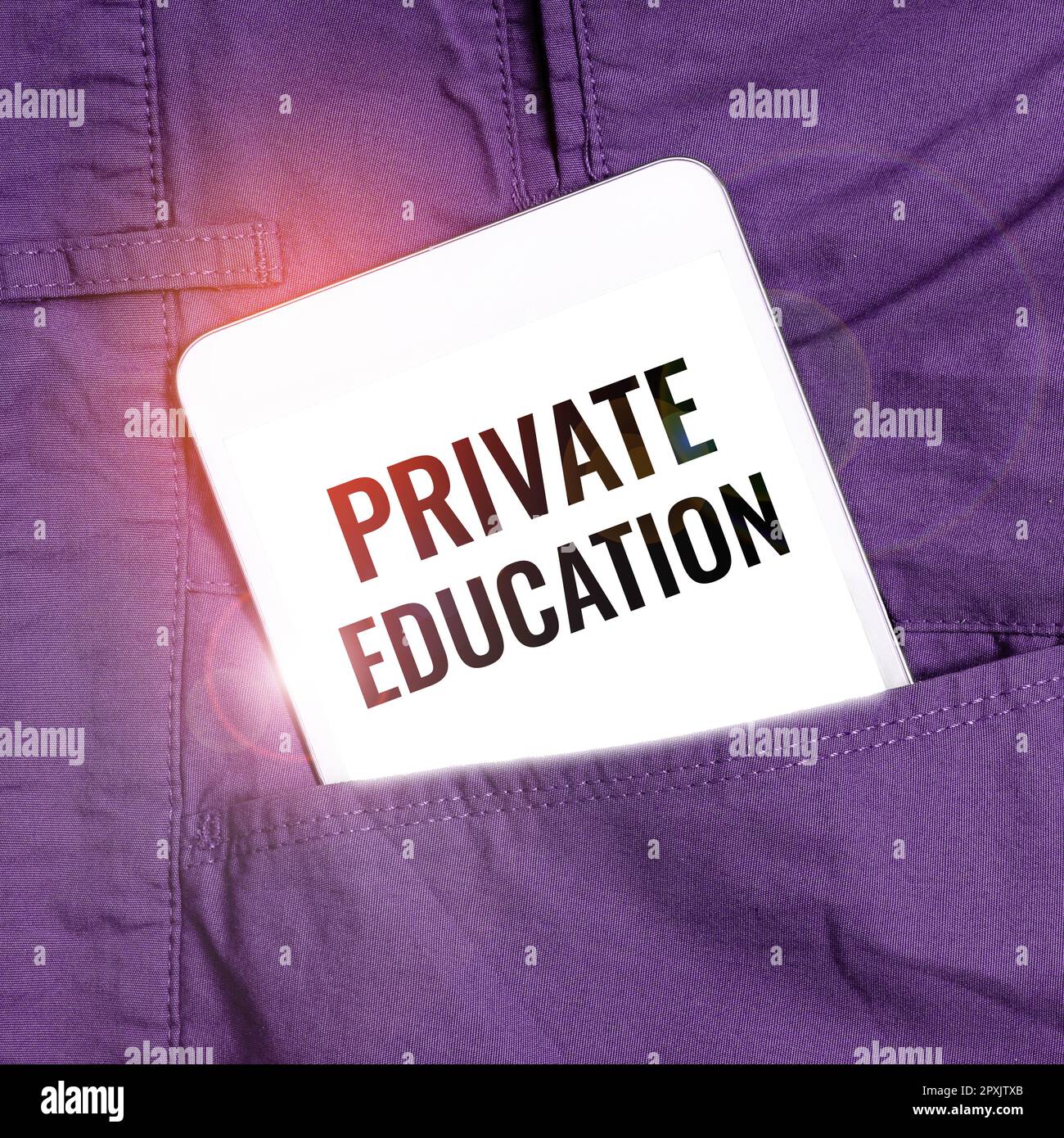 Conceptual caption Private Education, Conceptual photo Belonging for ...