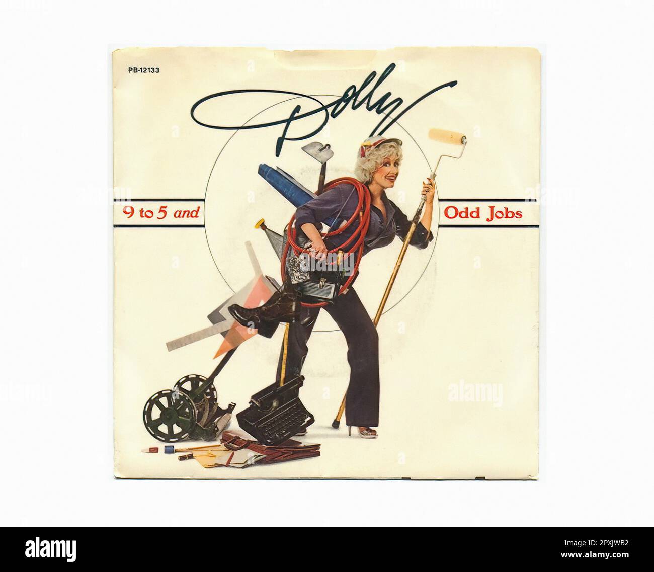 Parton Dolly - 1980 11 A - Vintage 45 R.P.M Music Vinyl Record Stock ...