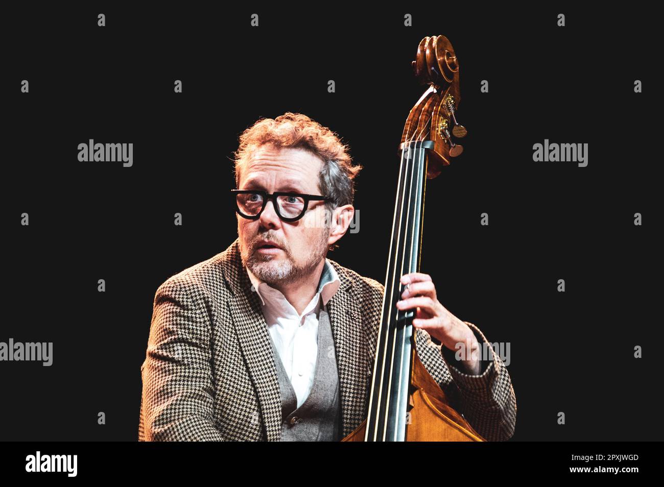 TURIN, ITALY: The Italian jazz pianist Stefano Bollani performing live ...