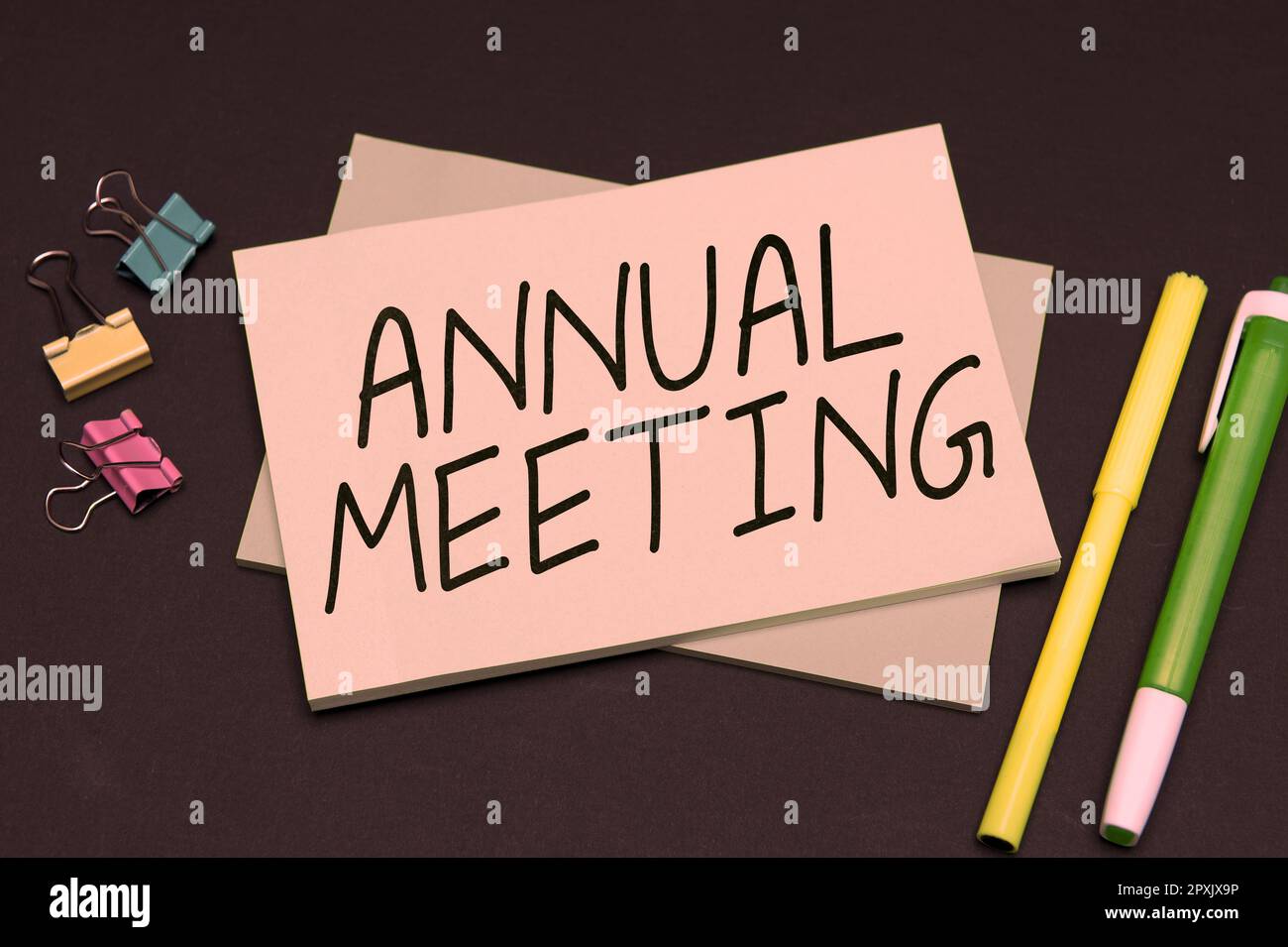 Conceptual display Annual Meeting, Internet Concept Yearly gathering of ...