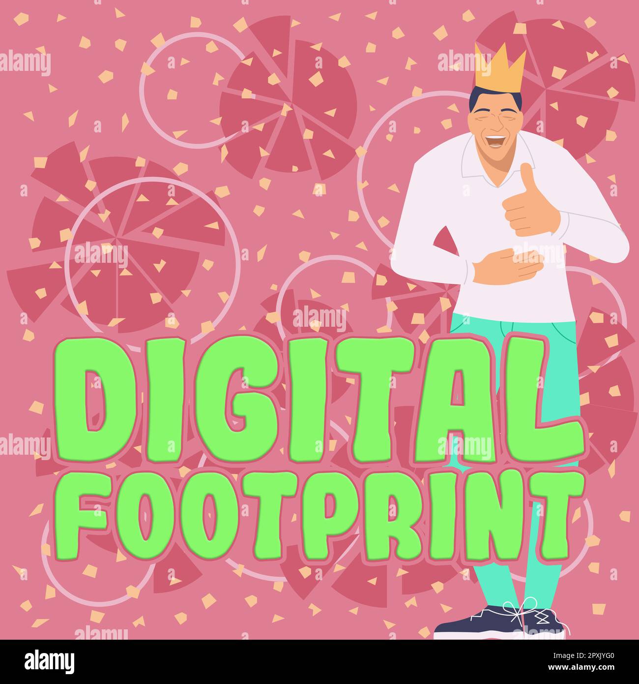 Inspiration showing sign Digital Footprint, Concept meaning uses ...