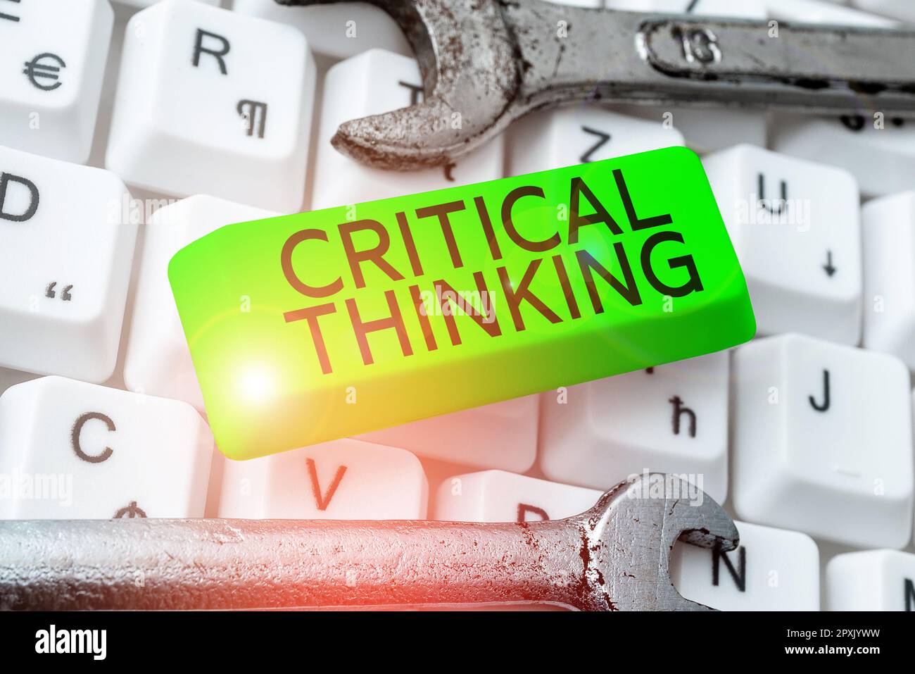Conceptual display Critical Thinking, Business concept sequence of ...