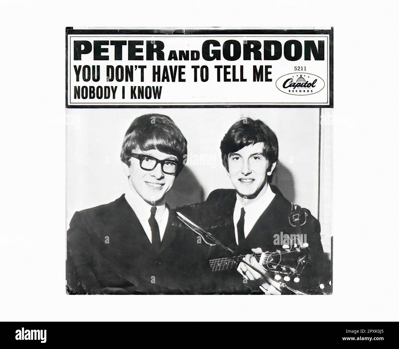 Peter And Gordon - 1964 06-1 B - Vintage 45 R.P.M Music Vinyl Record ...